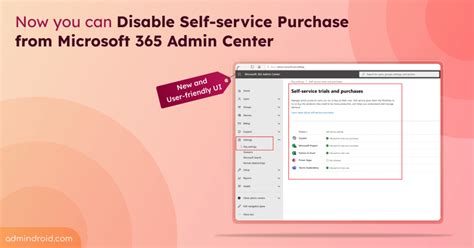 Block Self Service Purchases Using Microsoft 365 Admin Center