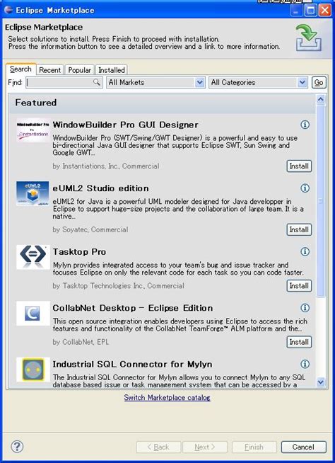Computing For Fun Eclipse Marketplace In Eclipse Helios