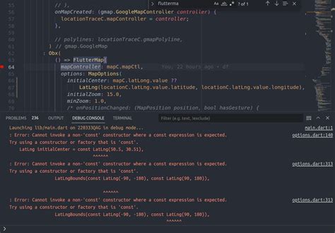 Try Using A Constructor Or Factory That Is Const Latlng