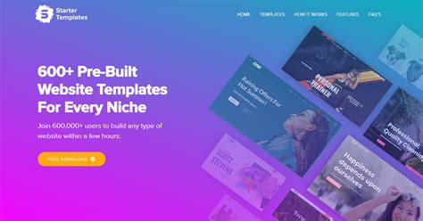 Starter Templates Importing Starter Templates