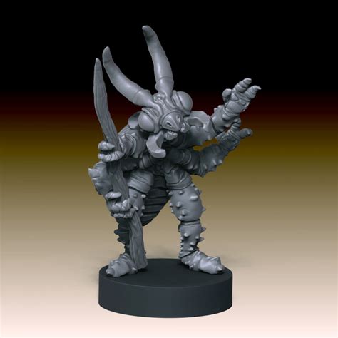 3d Printable Croachlings Rugrat Cockroach Swarm Trooper By Dark