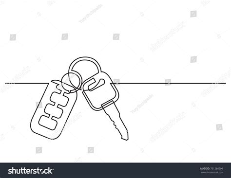 One Line Drawing Isolated Vector Object Stock Vector Royalty Free 751280599 Shutterstock