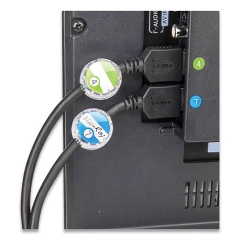 Cord Id Kit 12 Regular And 12 Jumbo Sized Cord Identifiers 72