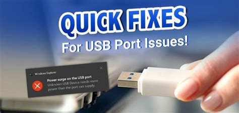How To Fix The Issue Of Laptop Usb Ports Not Working