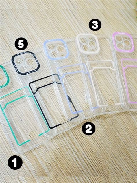 Jual Softcase Transparan Warna Photocard Card Slot Holder VIVO V E V V G V E V G V