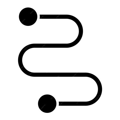 Premium Vector Segment Glyph Solid Black Illustration