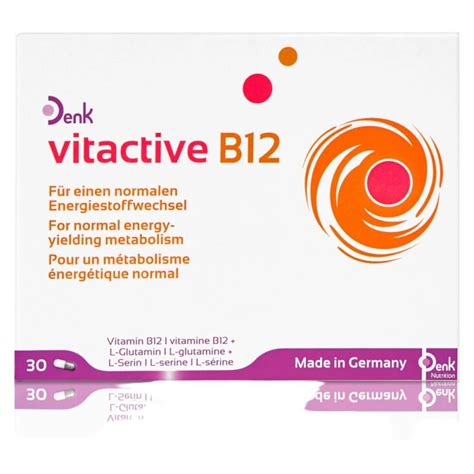 Denk Vitactive B12 30tab Megatek