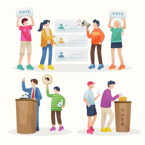 Vectores E Ilustraciones De Votar Dibujo Para Descargar Gratis Freepik