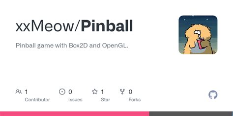 Github Xxmeowpinball Pinball Game With Box2d And Opengl