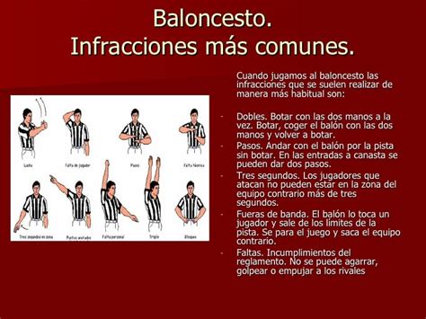 Faltas Mas Comunes Del Baloncesto Bourque