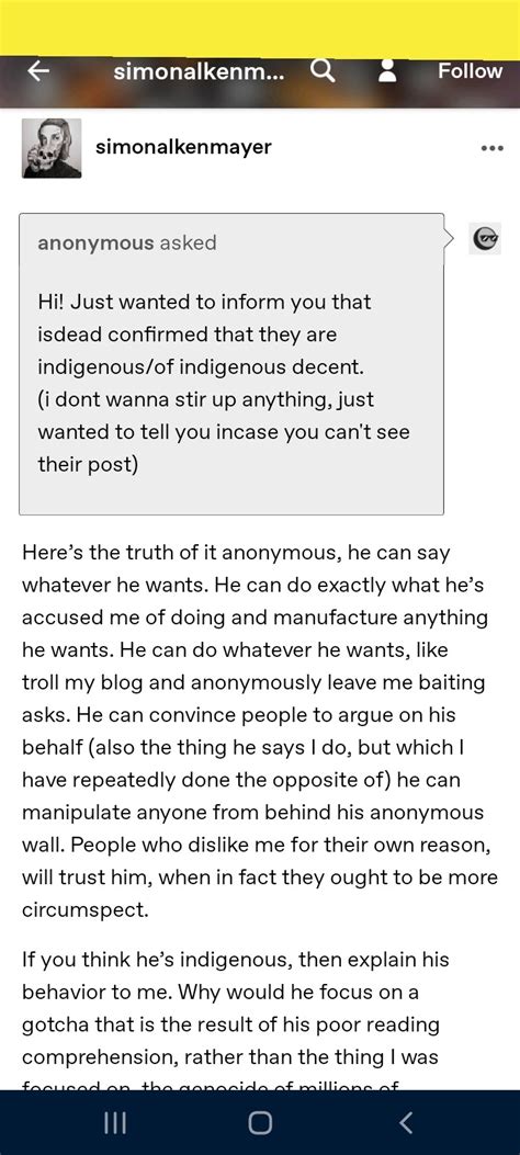 Call Me Chara — Good Job Simon Accusing Someone Of Racefaking And