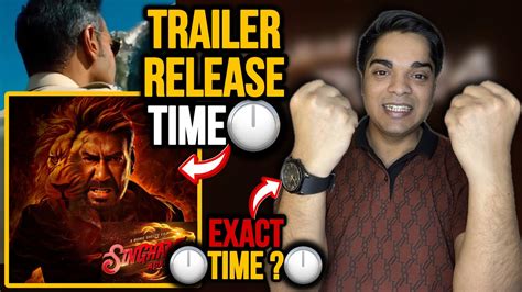 Singham Again Trailer Release Time Singham 3 Trailer Release Time