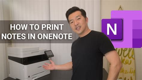 How To Print OneNote Note Pages YouTube