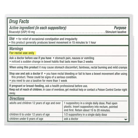 Dulcolax Medicated Laxative Suppository 28 Comfort Shaped Suppositories Dulcolax Medicated Laxative Suppository 28 Comfort Shaped Suppositories