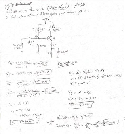 How To Find Q Point Load Line All About Circuits