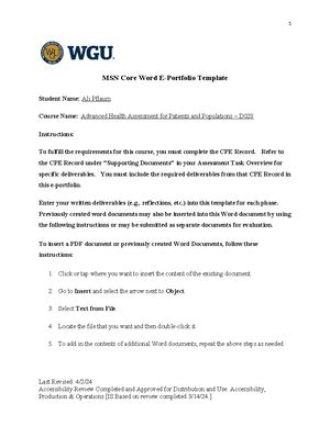 WGU D AJM Plague Outbreak Simulation Crab Apple Valley Presentation Notes Studocu