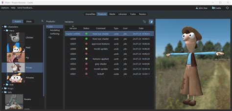 Prism Pipeline Animation And VFX Pipeline