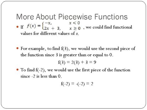 Piecewise And Step Functions It S Time To Put
