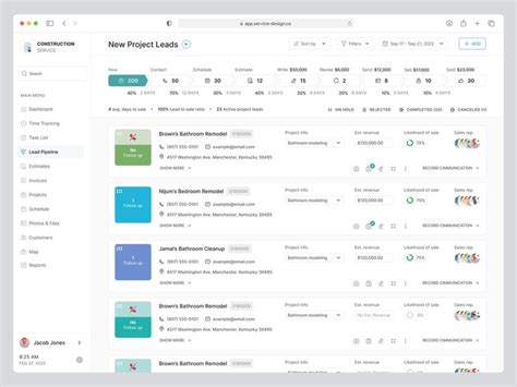 Lead Pipeline Life Hacks For School Ui Design Website App Ui Design