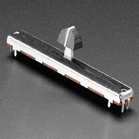 Adafruit Slide Potentiometer With Knob 75mm Long 10k Ohm