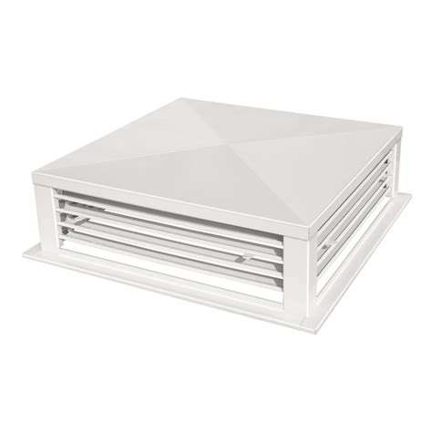 White Powder Coated 4 Way Adjustable Air Diffuser For Evaporative Swamp Cooler GSW