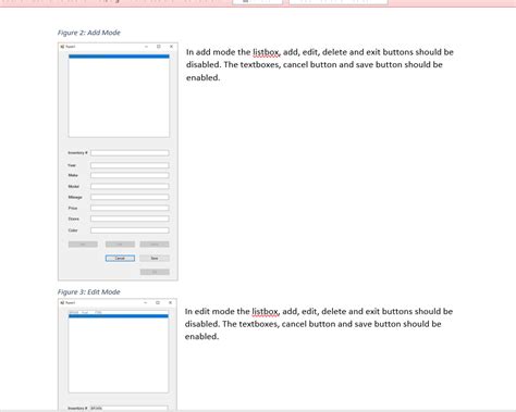 Delete Mode When The User Clicks The Delete Button Chegg Com