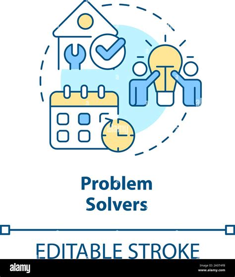 Problem Solvers Concept Icon Stock Vector Image And Art Alamy
