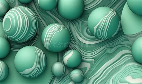 Abstract Geometric Forms Background Decorative Balls Wallpaper For