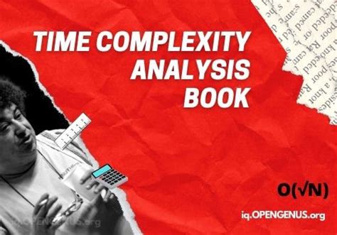 Time Complexity Analysis Book