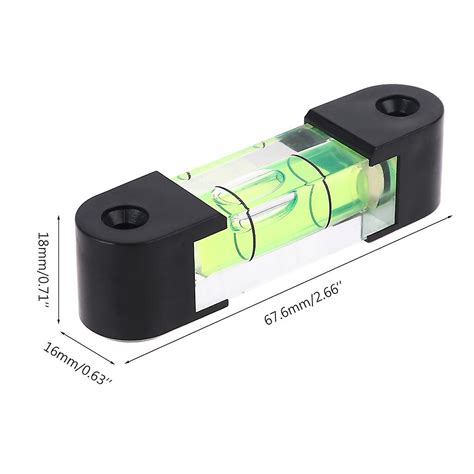 Mini Bubble Spirit Level High Precision Square Horizontal Bubble Level