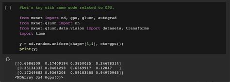 Setting Up CUDA For Mxnet On Google Colaboratory