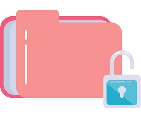 Folder File With Padlock 24089128 PNG