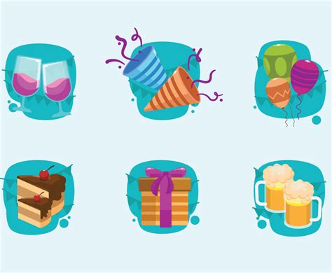 Party Decorations Elements