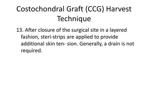 Costochondral Graft In Maxillofacial Surgery Pptx