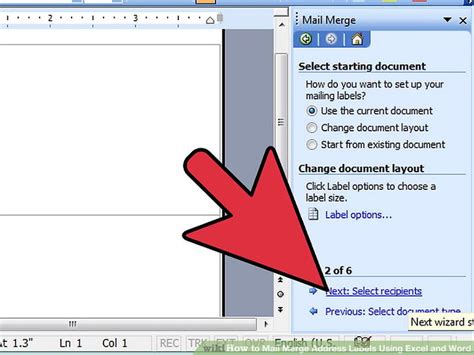 how to mail merge address labels using excel and word 14 steps