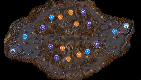 Heroes Of The Storm Großer Mapguide Mit Allen Karten