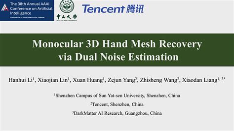 Underline Monocular 3d Hand Mesh Recovery Via Dual Noise Estimation