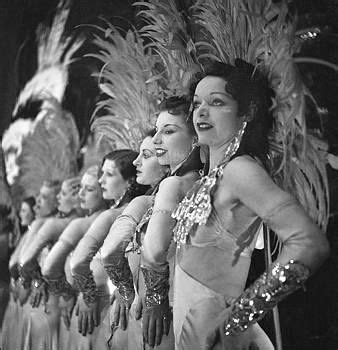 Folies Bergère Paris 1937 1930s Showgirl Burlesque Show 1920s