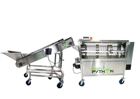 Mighty Conveyor Industrial Cannabis Conveyor Python Industries