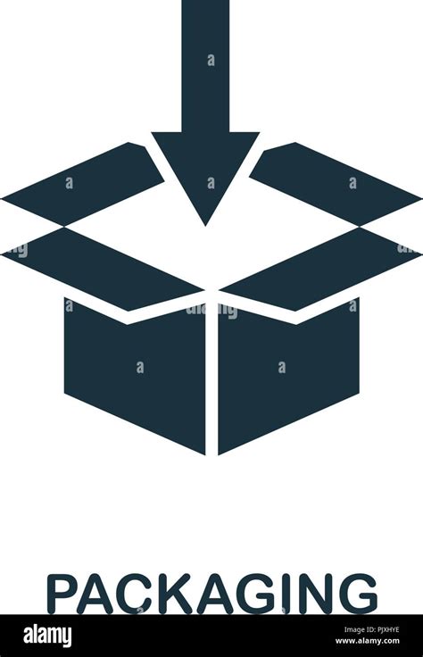 Packaging Icon Monochrome Style Design From Logistics Delivery Collection Ui Pixel Perfect