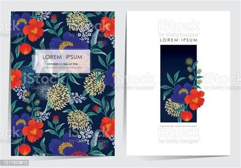 결혼식 기념일 생일 및 파티를위한 아름다운 꽃 프레임 세트의 벡터 그림 0명에 대한 스톡 벡터 아트 및 기타 이미지 0명 결혼식 꽃 나무 Istock