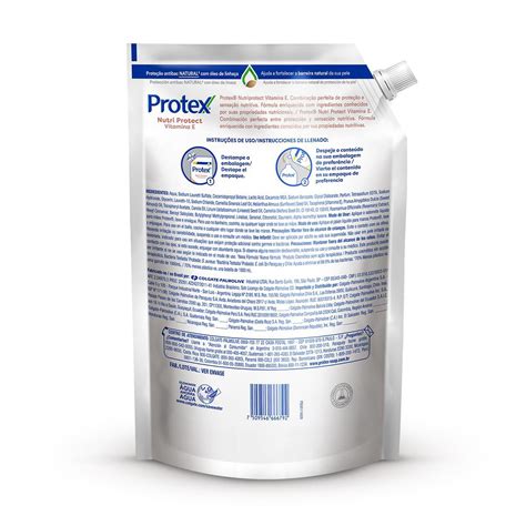 Sabonete Líquido Protex Nutri Protect Vitamina E Refil 900m Pague Menos