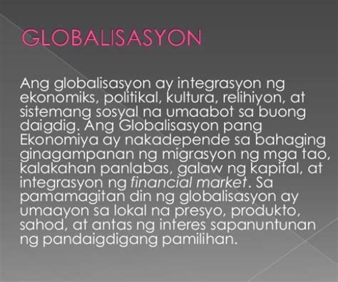 Ano Ang Isyung Panlipunan Na May Kinalaman Sa Globalisasyon Isyungbabe My Xxx Hot Girl