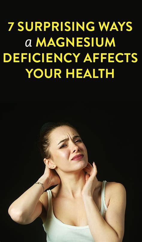 What Are The Effects Of Low Magnesium 7 Symptoms That May Show You Re