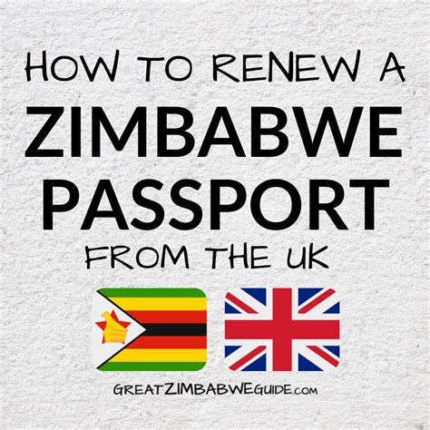 Passport Forms Online Zim