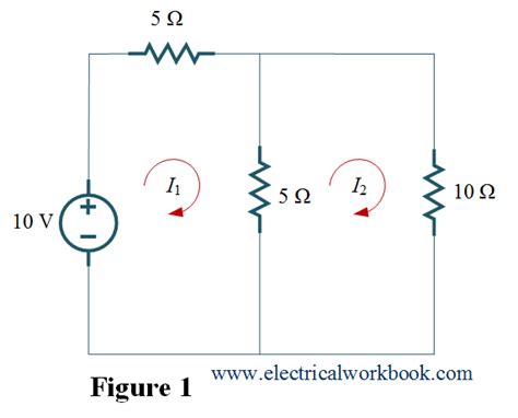 Mesh Analysis Theory Steps And Examples Electricalworkbook