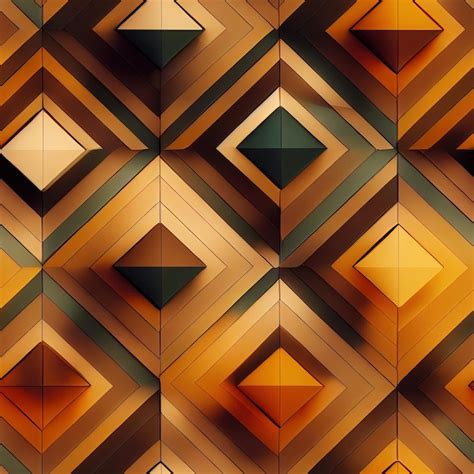 Premium Photo Linear Seamless Abstract Background With Rhombuses