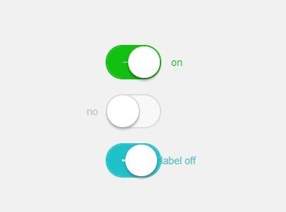 IOS Style Switches With Pure CSS CSS CSS Script