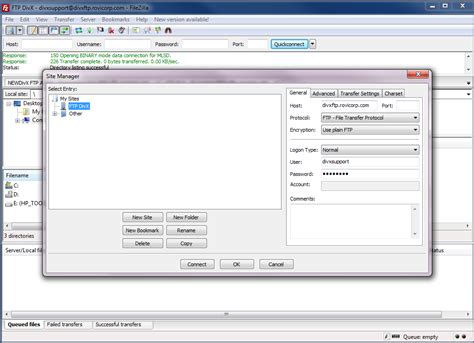 How To Use Filezilla Ftp Client For Windows And Mac Divx