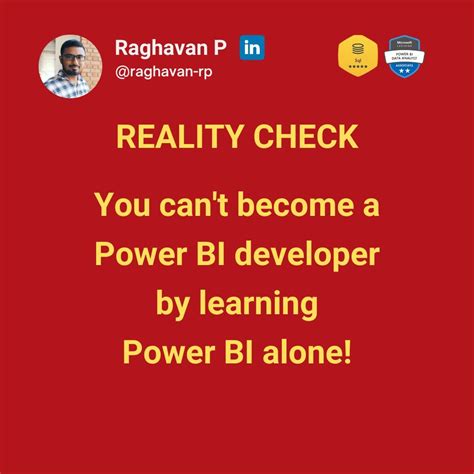 Raghavan P On Linkedin Powerbideveloper Powerbi Sql Excel 12 Comments